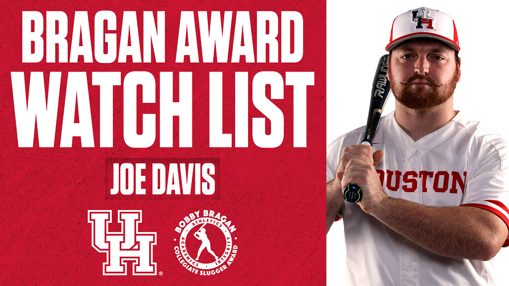 Davis Named to Bragan Slugger Award Watch List - Baseball - CoogFans.com