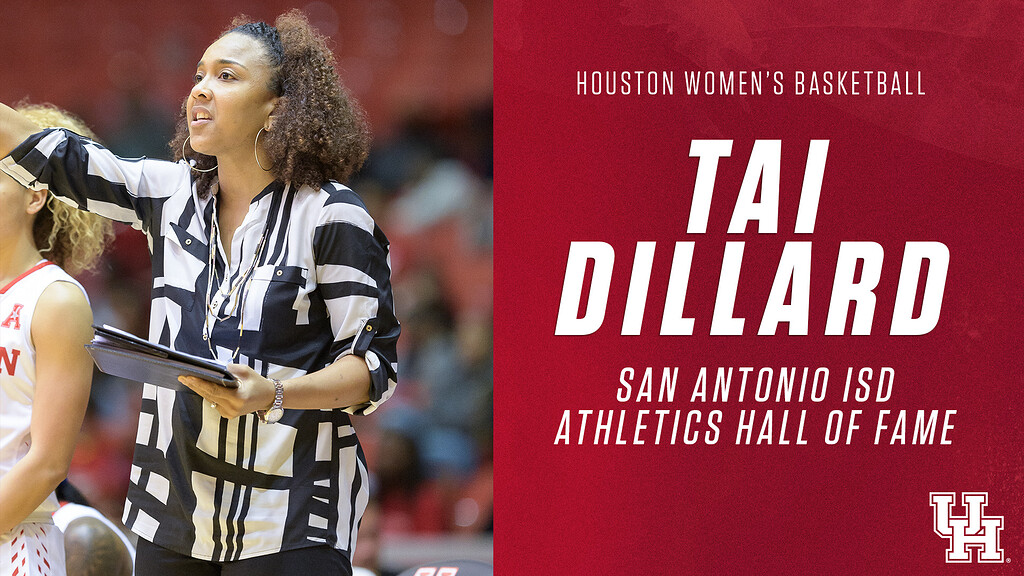 Tai Dillard Named to SAISD Hall of Fame - University of Houston - Women ...